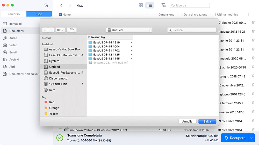  Risolto Come Risolvere Il File Excel Aperto Ma Non Visibile Su Mac EaseUS