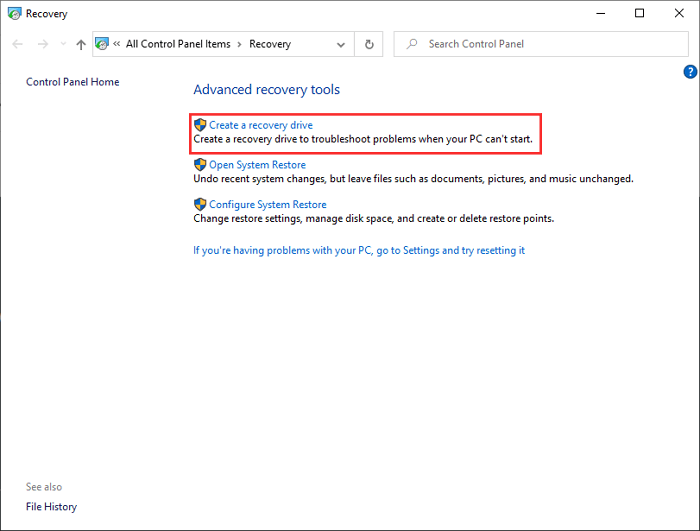 Crea unità di ripristino USB per Windows 11, 10, 8.1, 7 - EaseUS Crea unità di ripristino USB per Windows 11, 10, 8.1, 7 - EaseUS